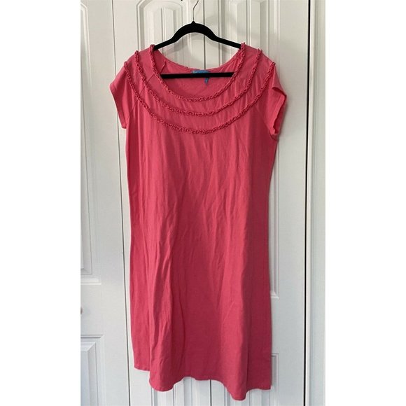 fresh produce | Dresses | Fresh Produce Dress Pink Ruffle Yoke Beach ...